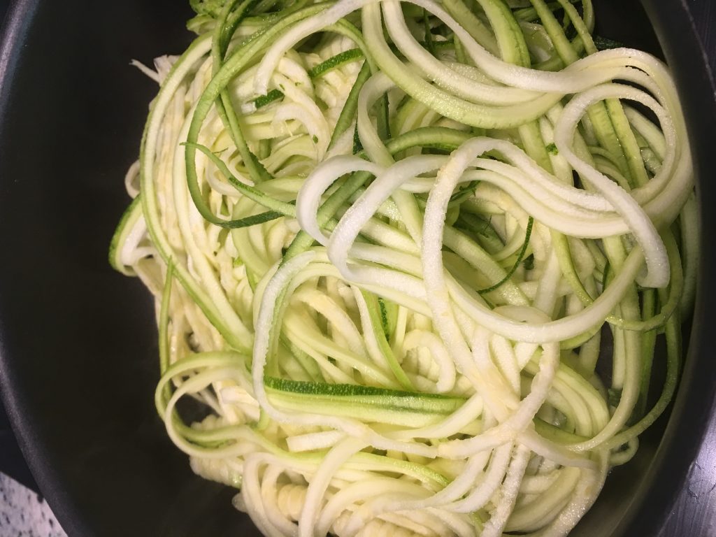 Zucchini Noodles - Elite Nutrition and Performance