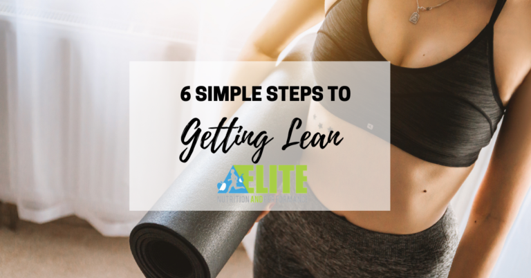 6 Simple Steps to Getting Lean - Kristen Ziesmer, Sports Dietitian