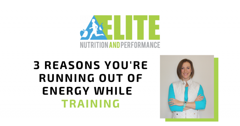 3 Reasons You're Running Out of Energy While Training